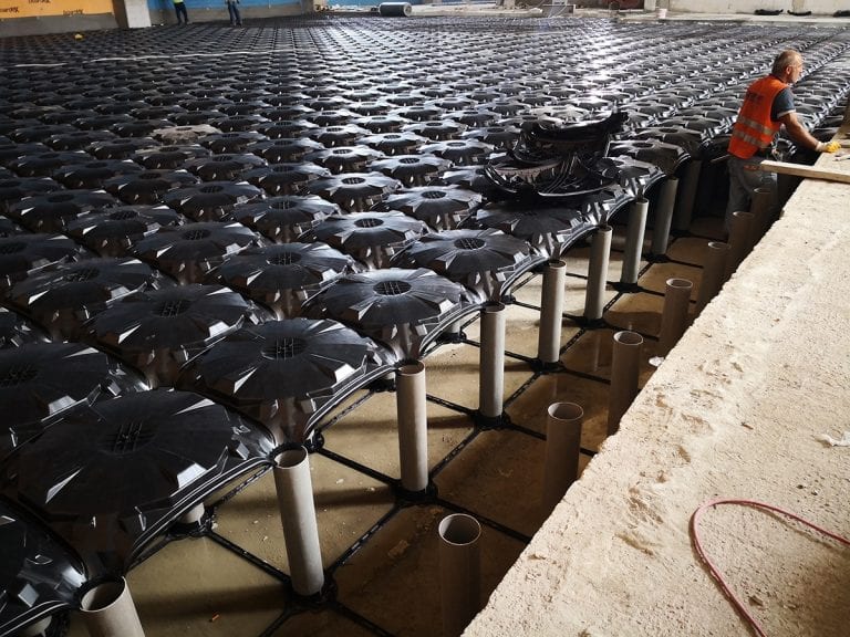 Sunken Slab Filling | ABS Disposable Formworks