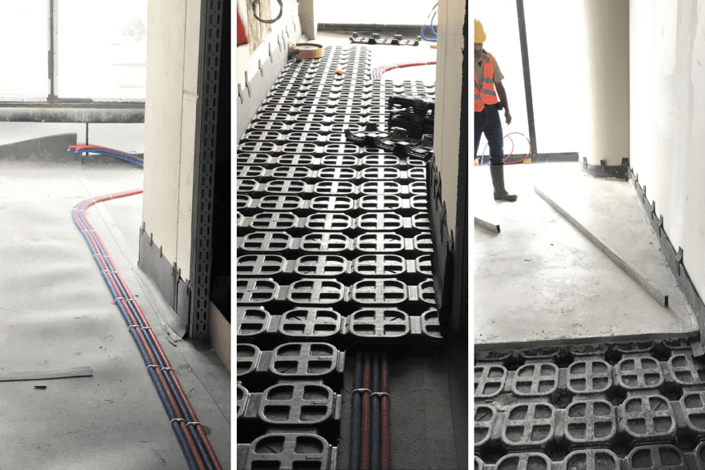 Raised Floors Done Easy and Less Expensive | ABS Disposable Formworks