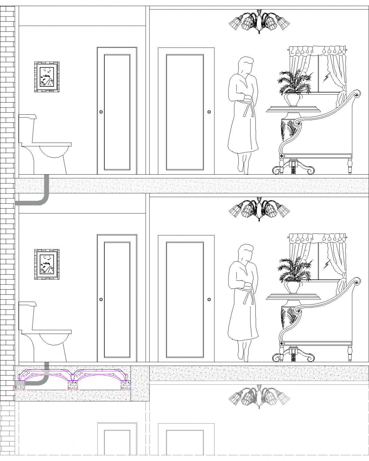 sunken-slab-filling-cross-section | ABS Disposable Formworks