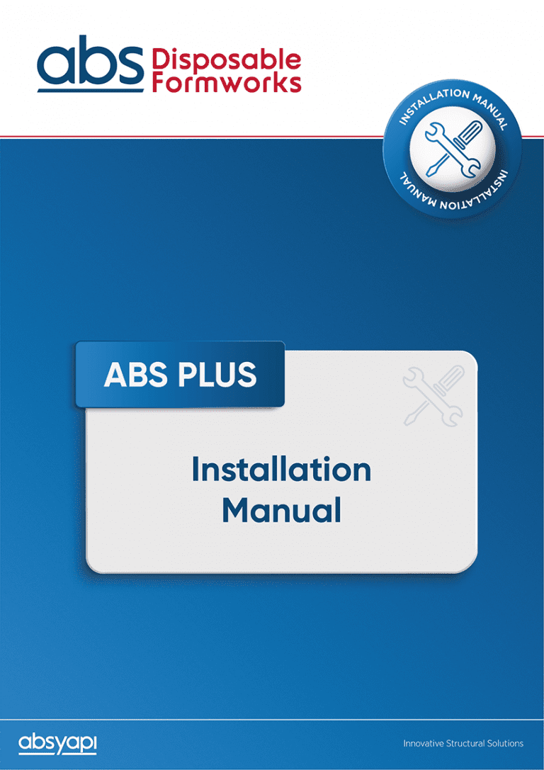 ABS PLUS Installation Manual-min | ABS Disposable Formworks