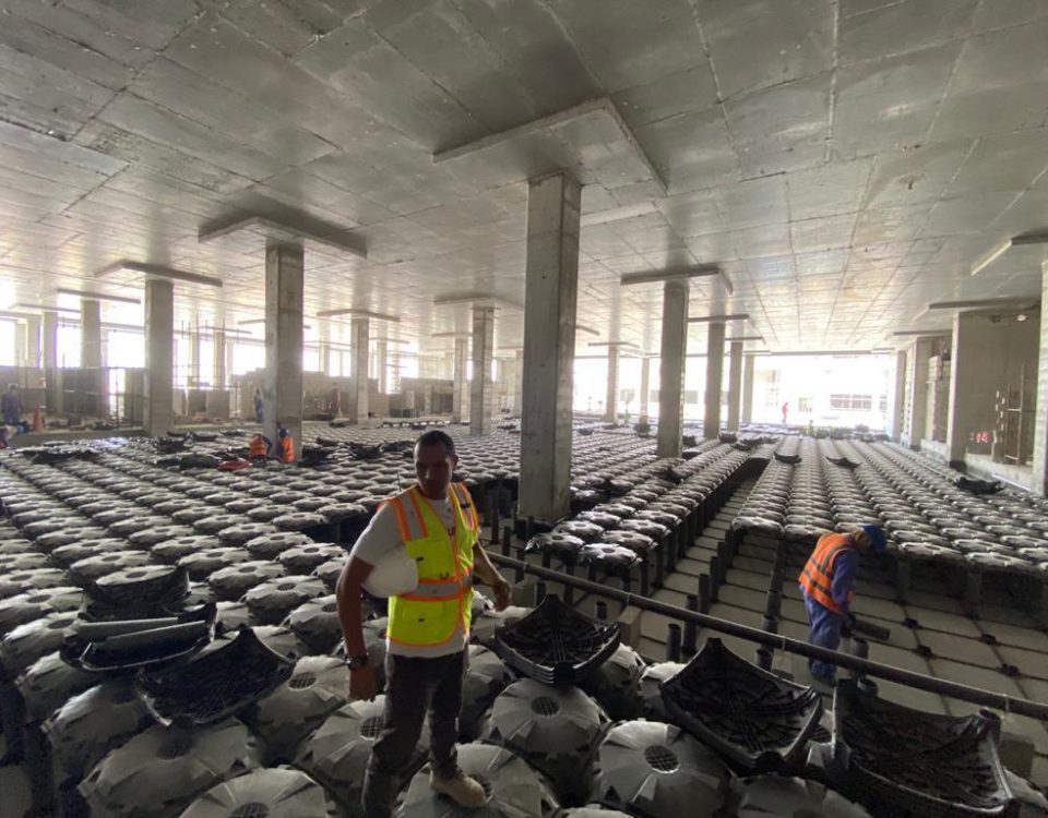 Sunken Slab Filling | ABS Disposable Formworks